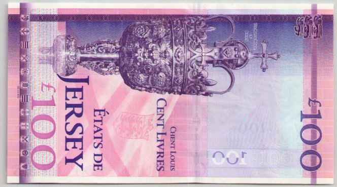 Jersey 100 Pounds P-37 > Yabancı Kağıt Para > Koleksiyon.Org